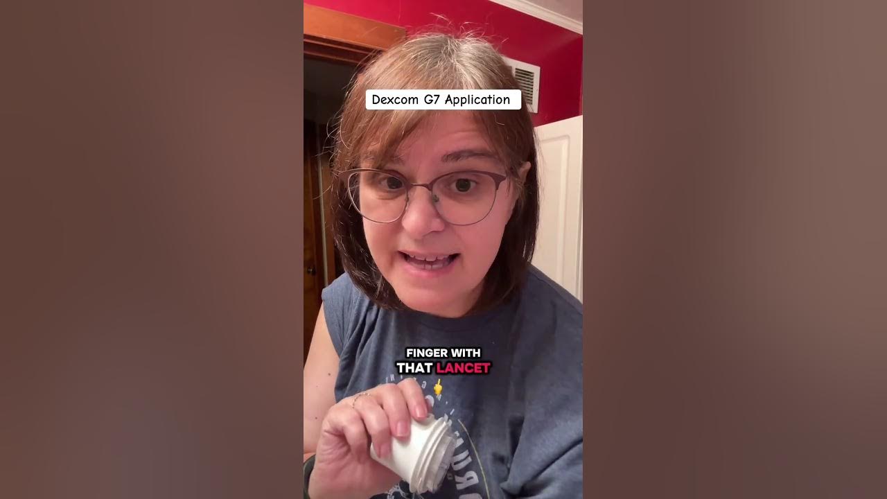 How to apply a dexcom g7 sensor. - YouTube