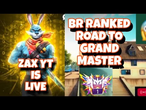 🕹️LIVE STREAM ☠️BR RANK PUSHING GRANDMASTER PLAYER ZAX YT SUBSCRIBE 😱 - YouTube