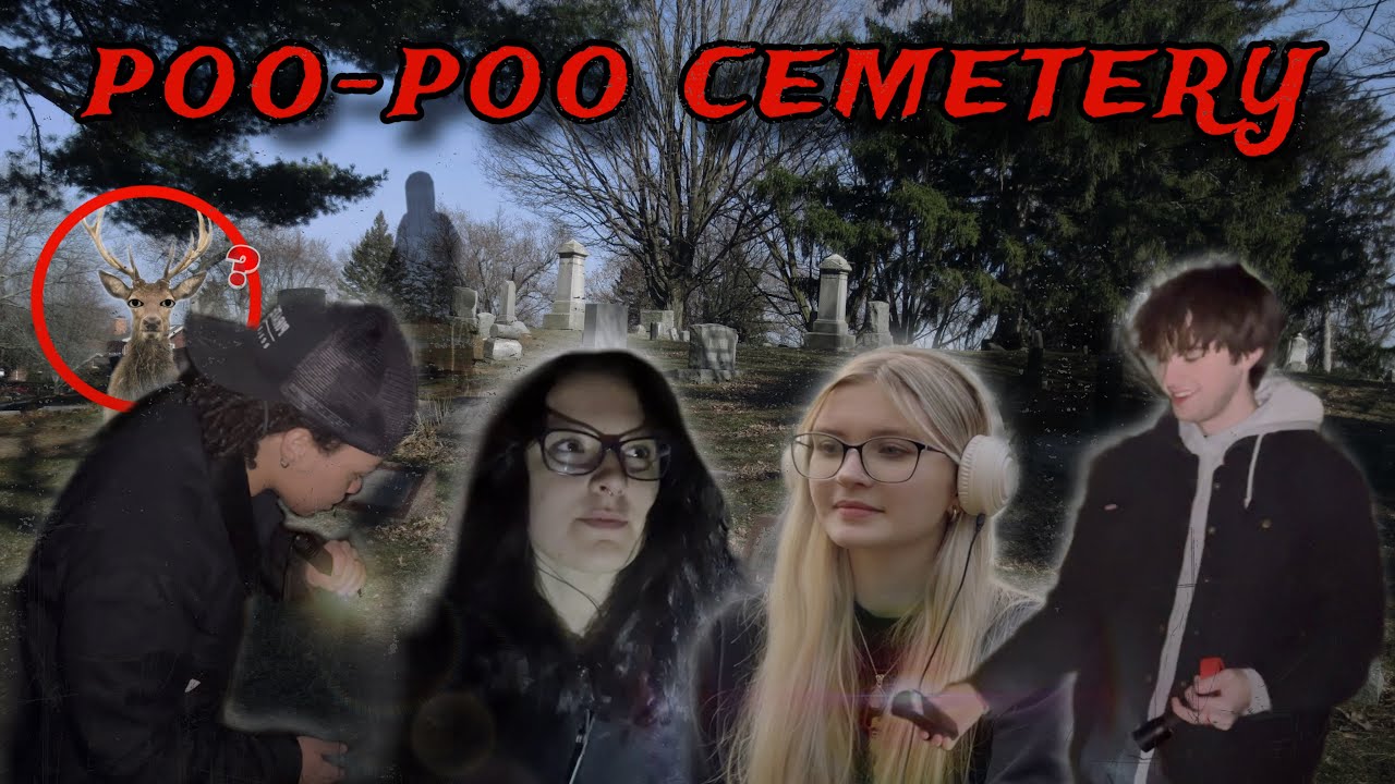 HAUNTED POO-POO CEMETARY (GHOST ON CAMERA) - YouTube