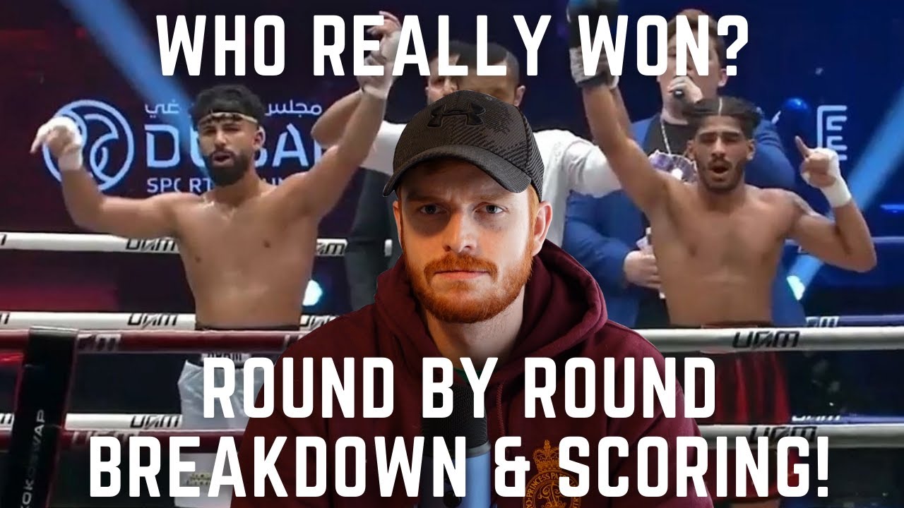 Who REALLY Won The Adam Saleh vs Walid Sharks Boxing Match! | Round By ...