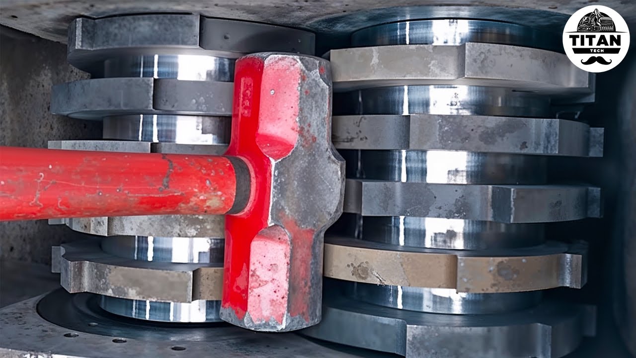Most Insane Shredding Machines That Destroy Everything | Fastest Car ...