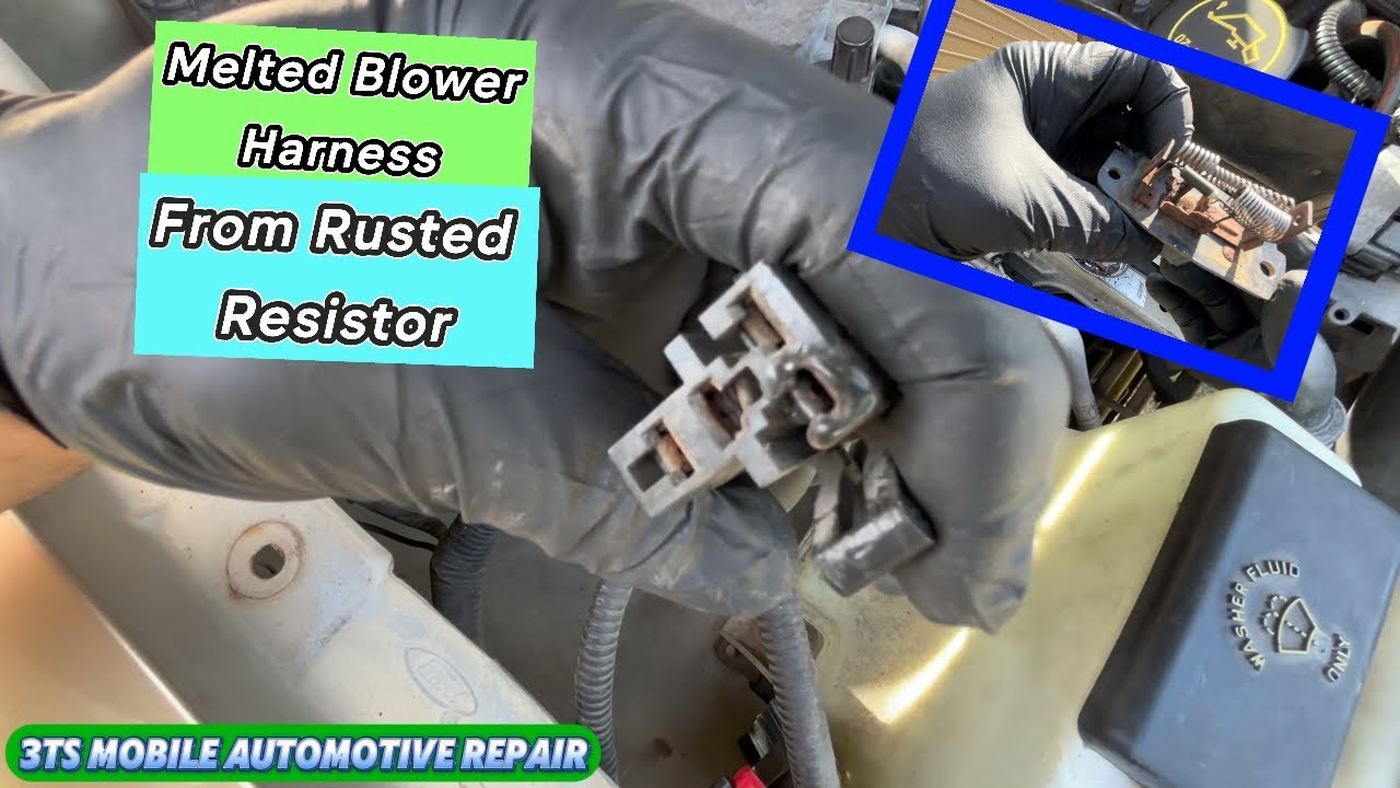 Check Out This Melted Resistor Harness. I’m Surprised It Worked!! - YouTube