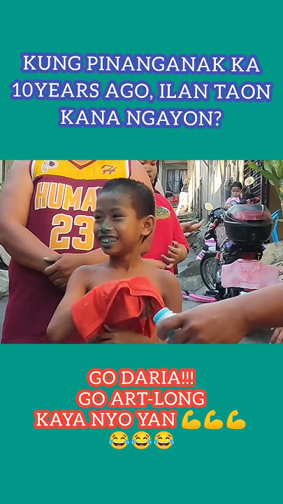 KUNG PINANGANAK KA 10YEARS AGO, ILAN TAON KANA NGAYON? - YouTube