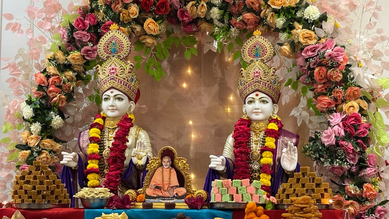 Karwand Annakutosthav 2025……Baps Shri Swaminarayan Mandir Karwand - YouTube