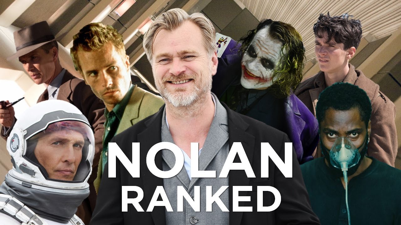 Every Christopher Nolan Movie Ranked - YouTube