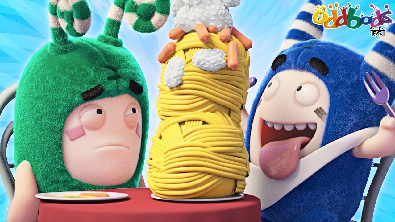 Oddbods | Food Famished #3 - खाना खजाना | Funny Cartoons for Children ...