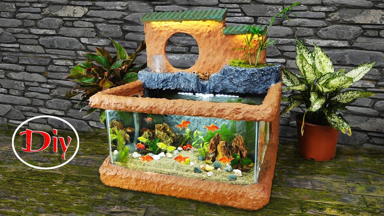 Tips for making a nice fish tank very easy - YouTube