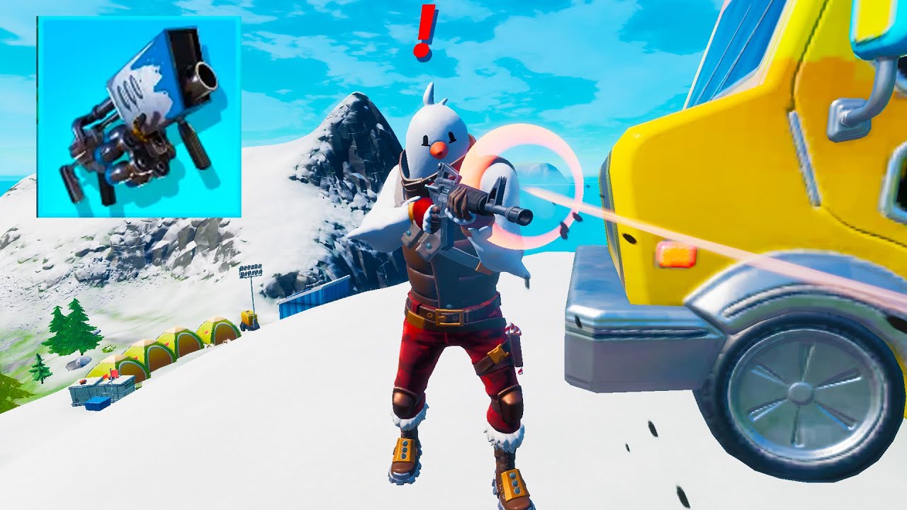 SNOWMANDO New Boss Fortnite season 5 update - YouTube