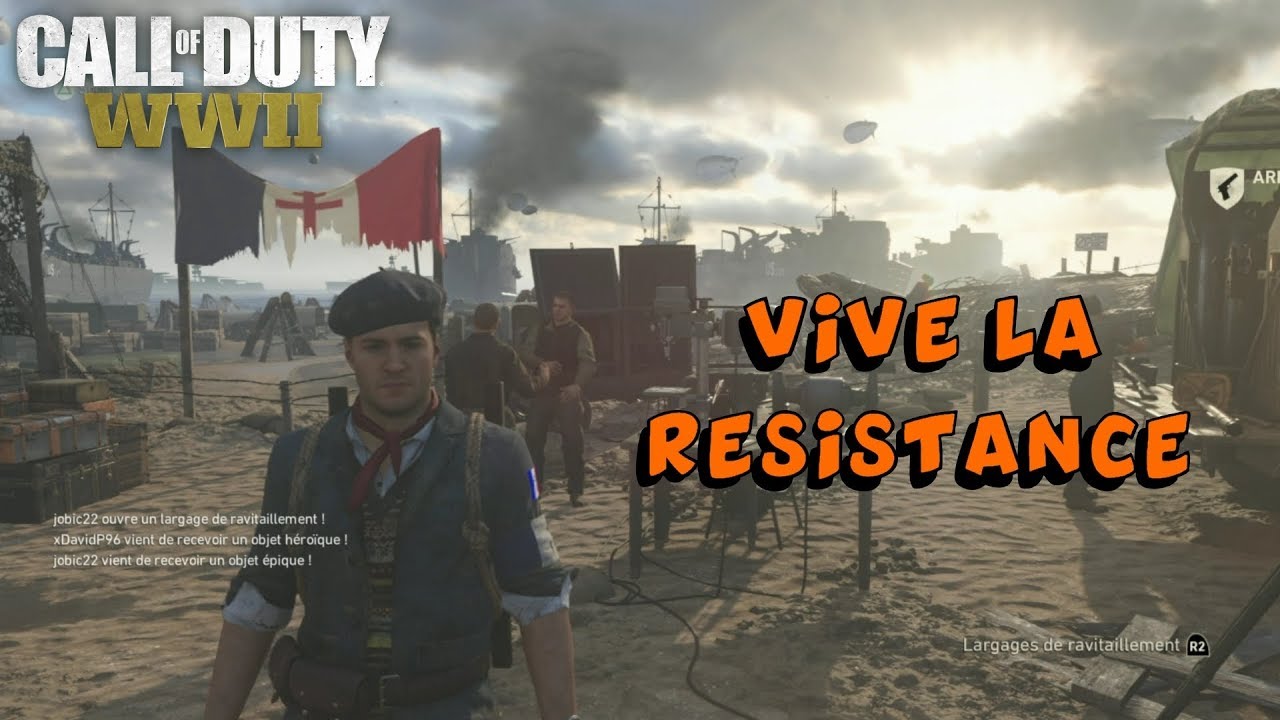 VIVE LA RESISTANCE ! (Call of Duty WW2) - YouTube