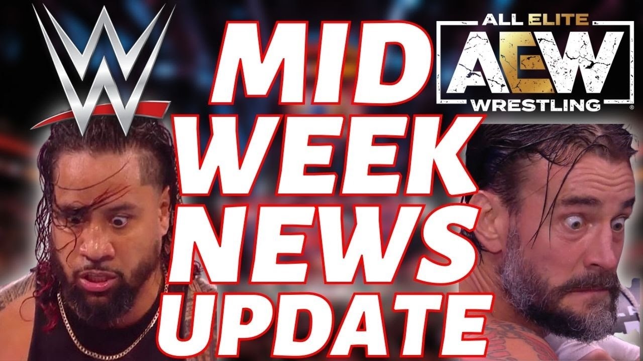 WWE/AEW MID-WEEK NEWS UPDATE | The Bloodline Split, CM Punk Return and ...