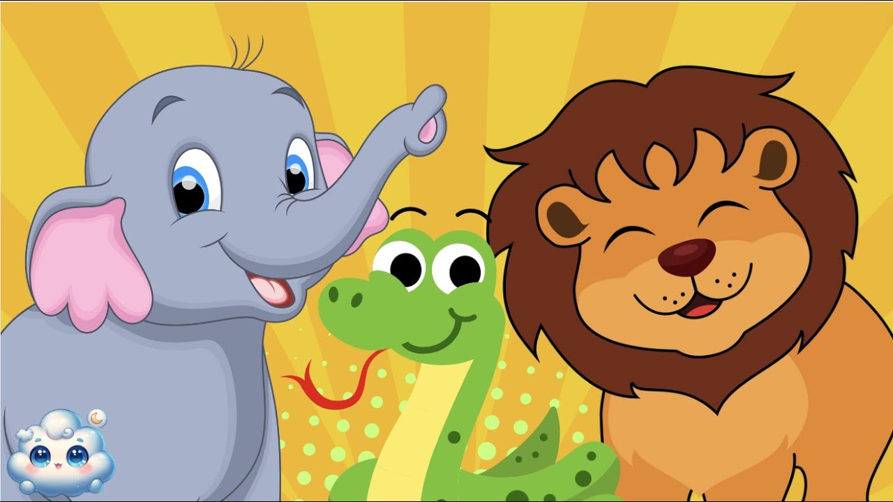 El Baile de los Animales 🦁 | Canciones Infantiles para niños | Melodías ...