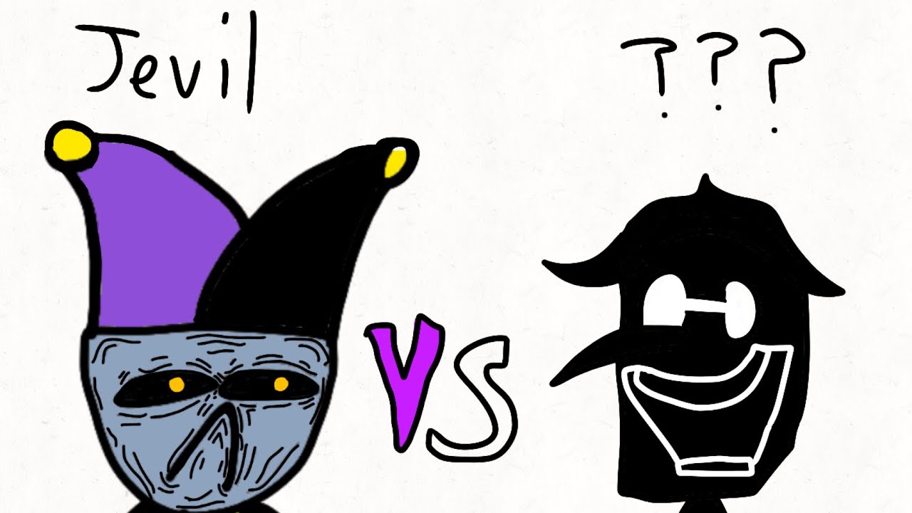 Jevil vs an unexpected spamton-deltarune animation - YouTube