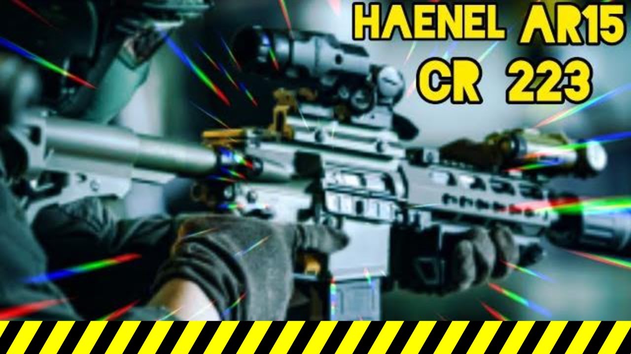 AR-15 CARABINE HAENEL CR 223 remington présentation - YouTube