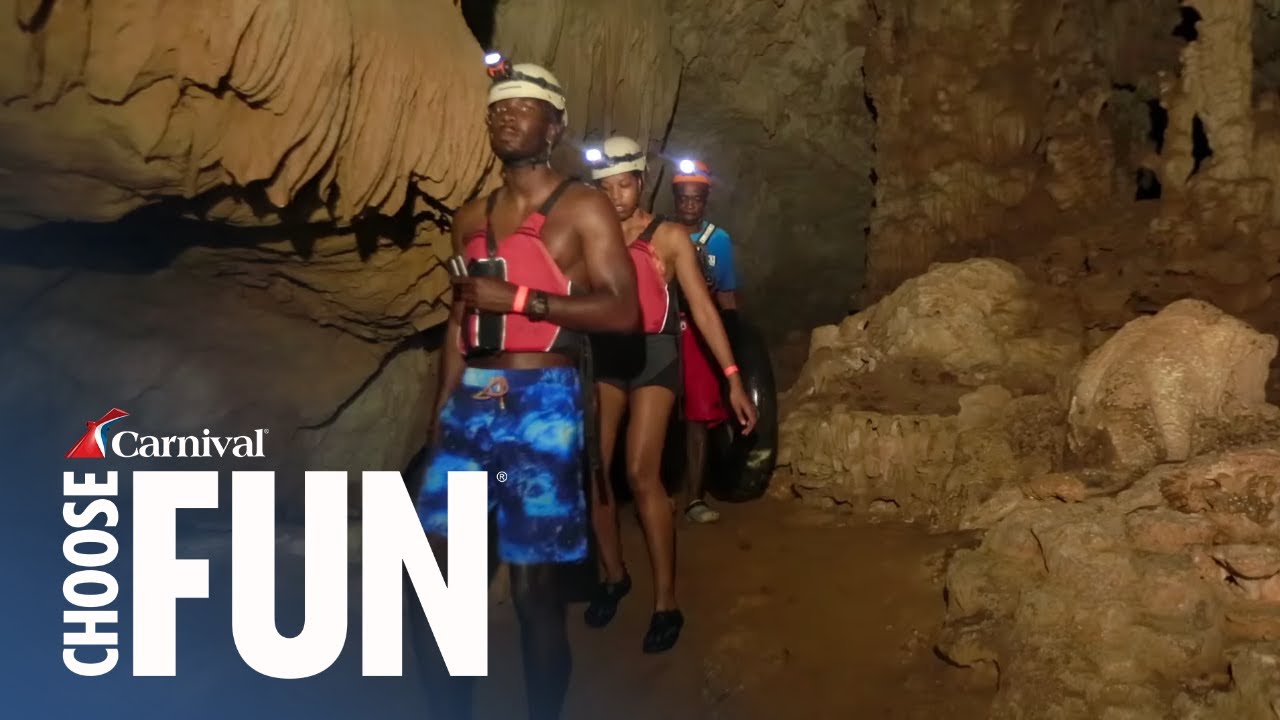 Crystal Cave Tubing & Zipline with Lunch - Belize | Carnival Shore ...