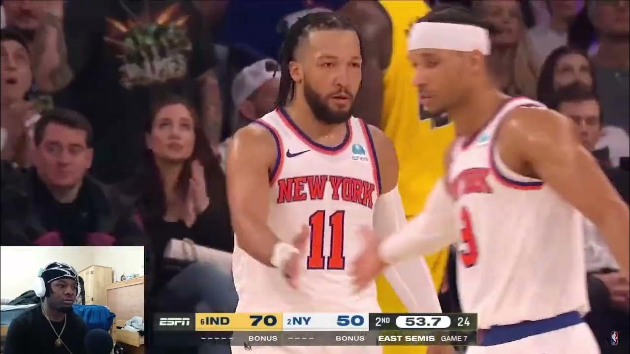 THE KNICKS SUCK!! #6 PACERS at #2 KNICKS | FULL GAME 7 HIGHLIGHTS (reaction) - YouTube