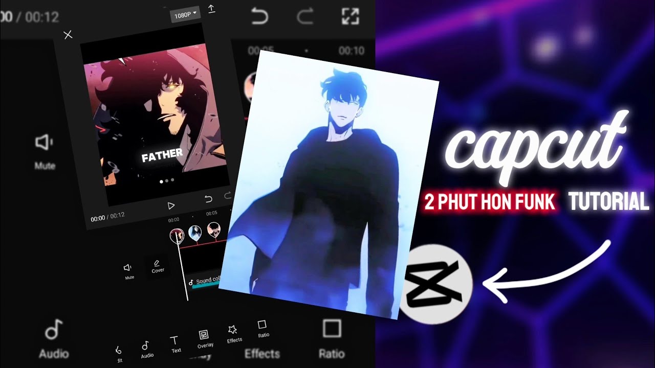 how to edit 2 phut hon funk tutorial | capcut transition and animation ...