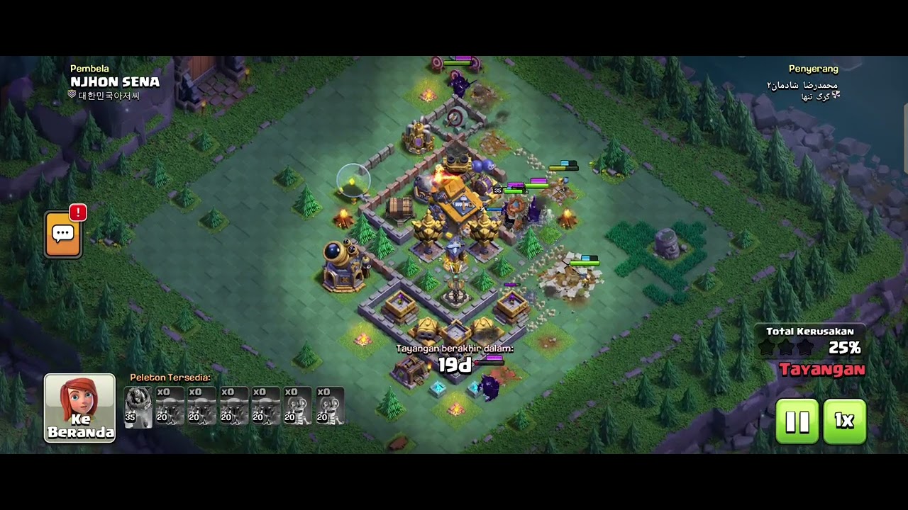 BASE DESA MALAM COC ANTI 3 BINTANG - YouTube