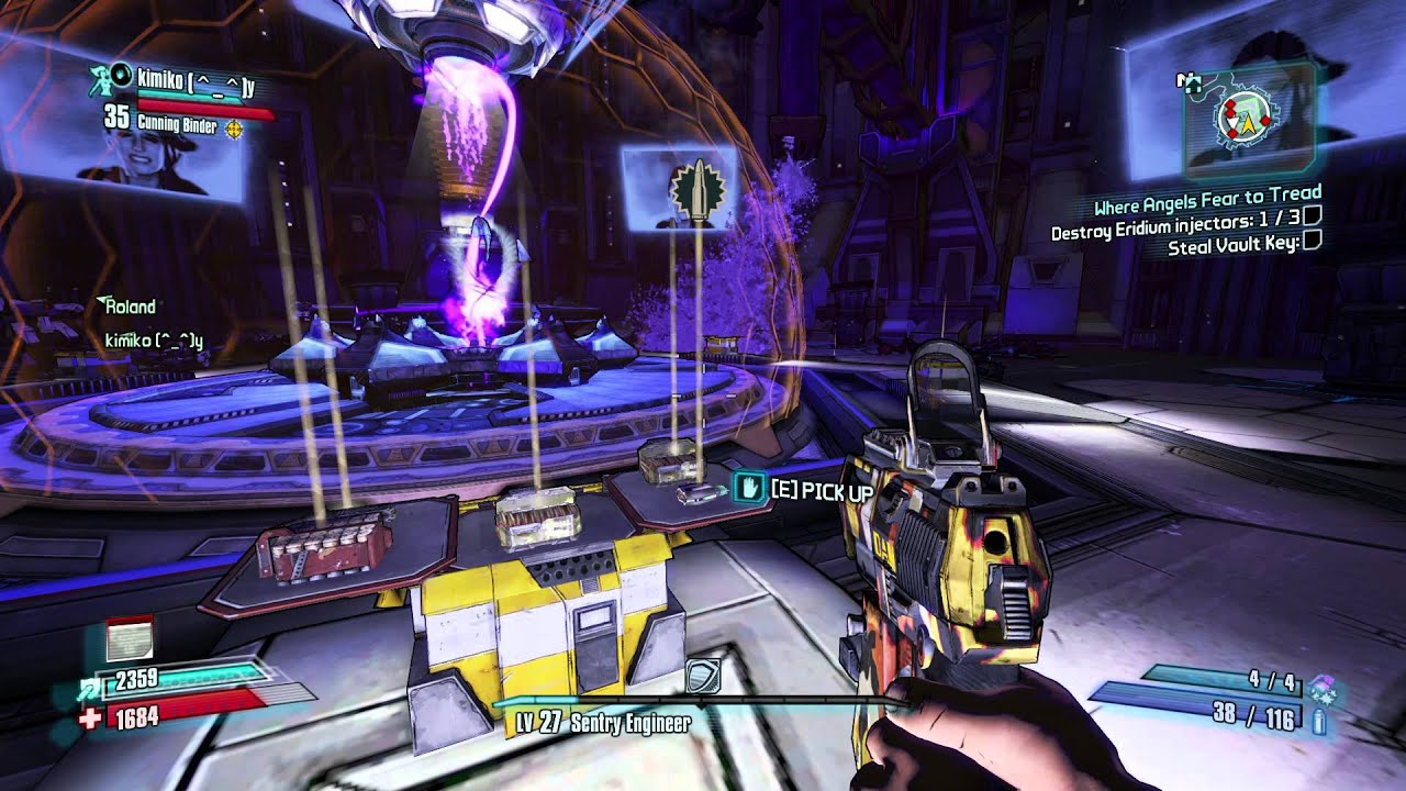 BL2 - Control Core Angel w/ Kimiko - YouTube