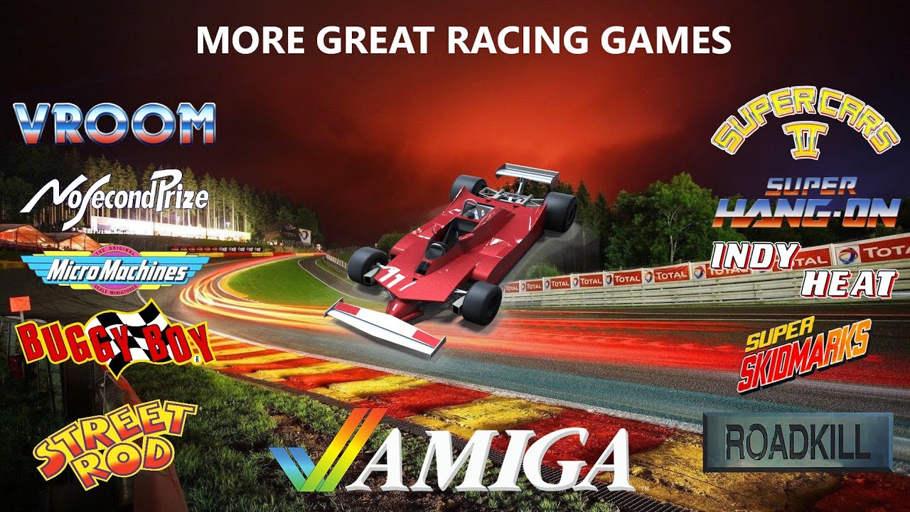 More Great Racing Games On The Amiga - YouTube