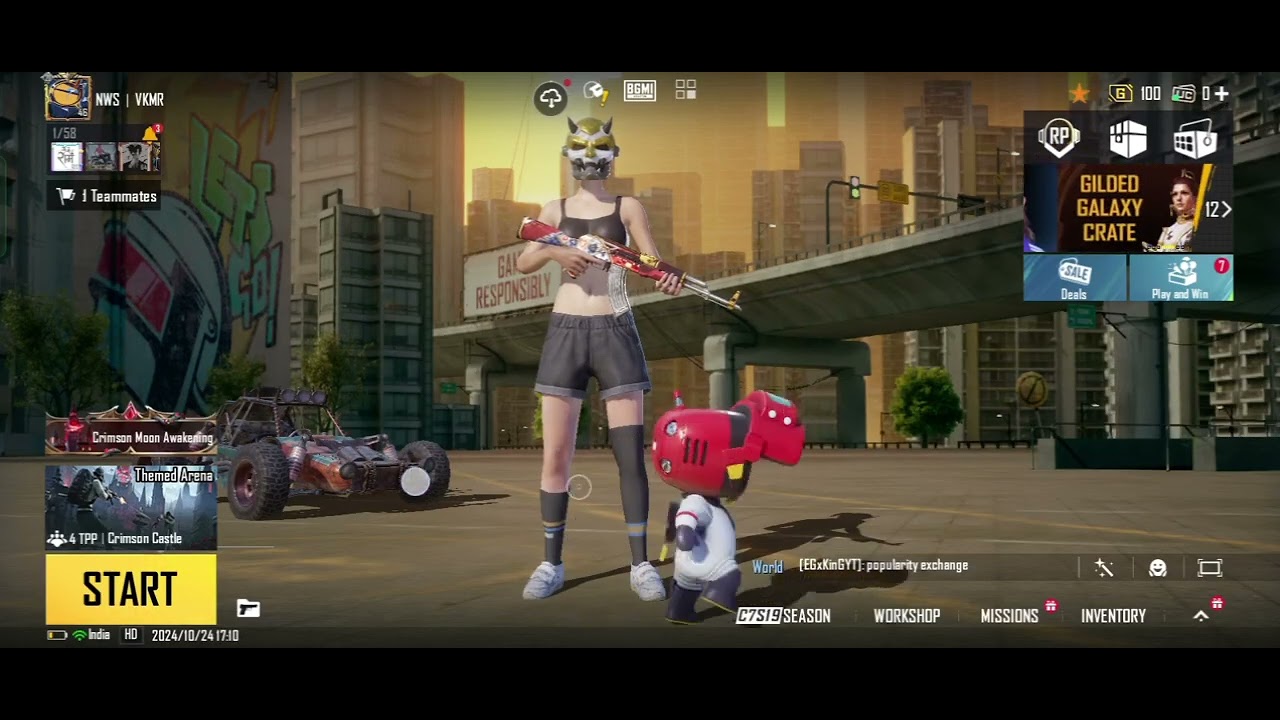 playing BGIM new Mode 😃 #bgmi - YouTube