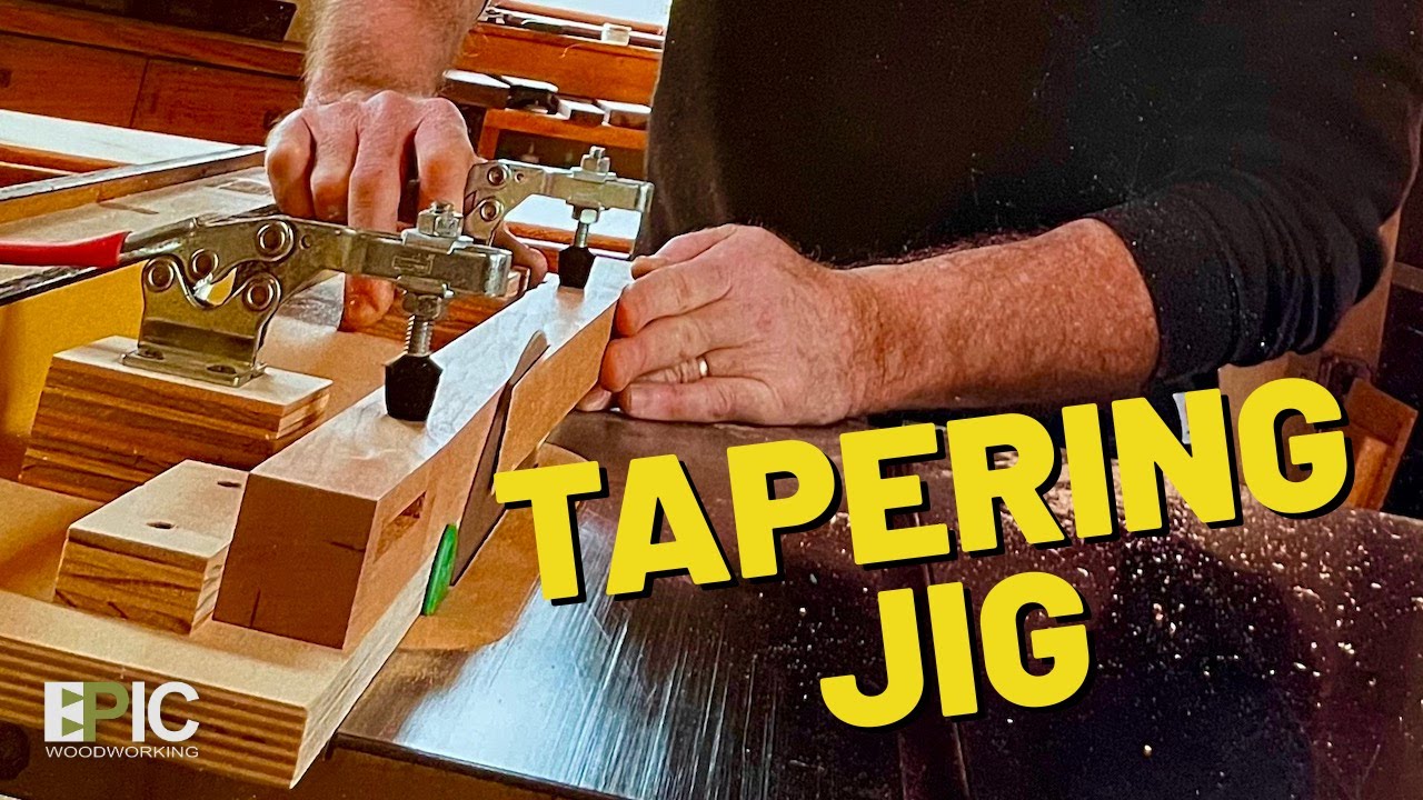 How to Make a Tapering Jig - YouTube