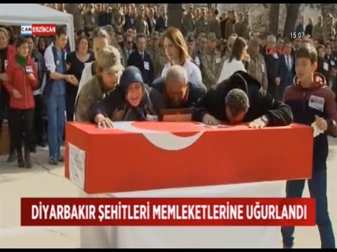 SEHİTLERİMİZİ GÖZYAŞLARIYLA UĞURLADIK