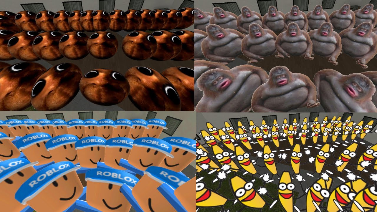 Ballunga Banana Big Monke Bobo / Garry’s Mod NextBot - YouTube