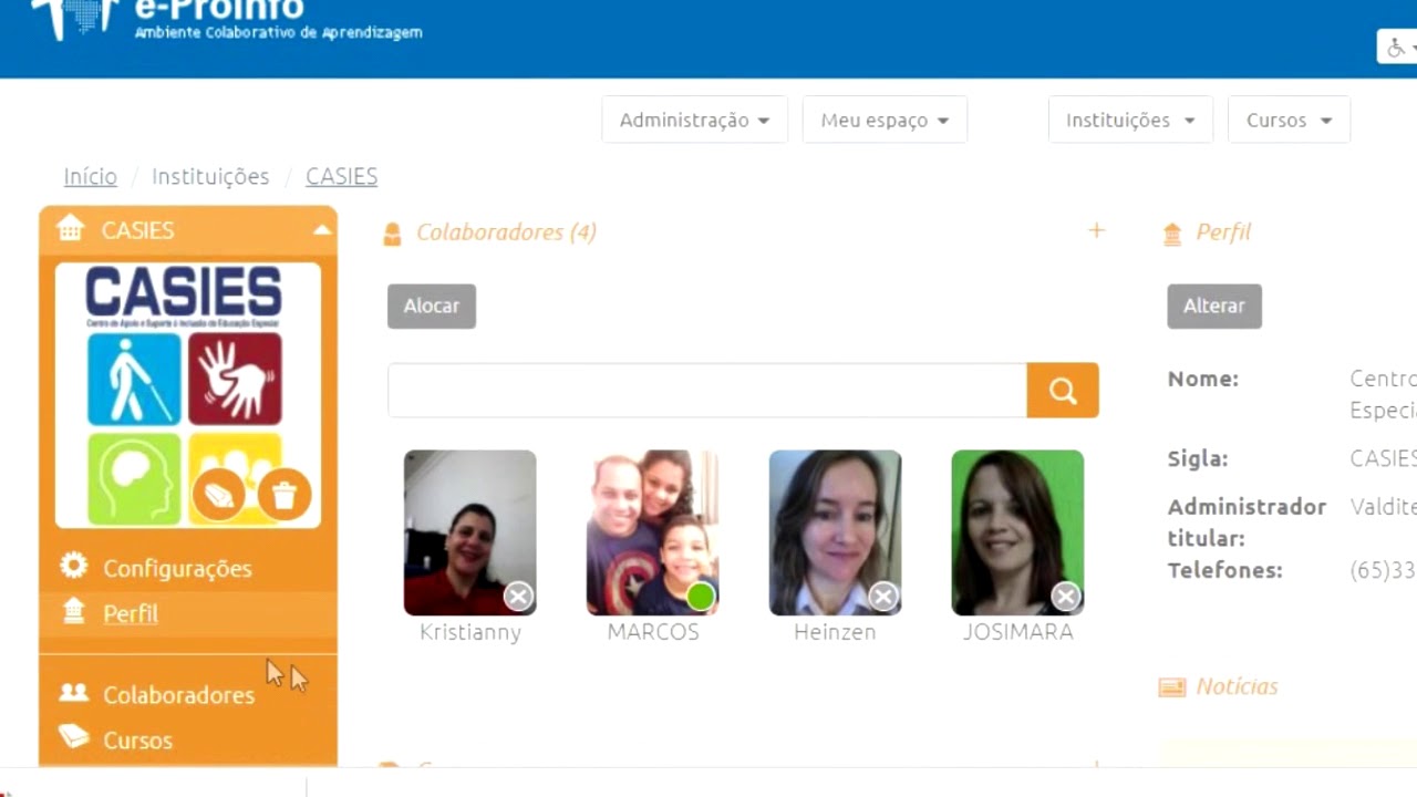 Conhecendo o e-proinfo - YouTube