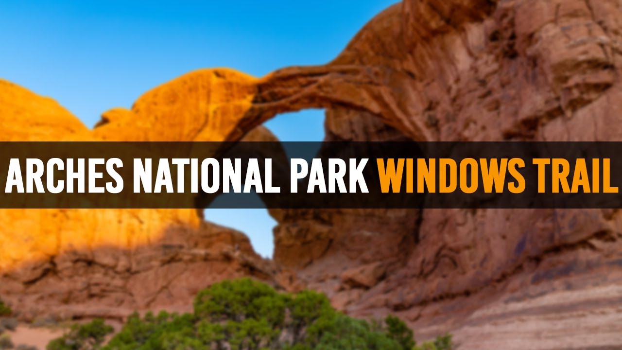 Windows Section at Arches National Park in Moab, Utah (5K Resolution ...