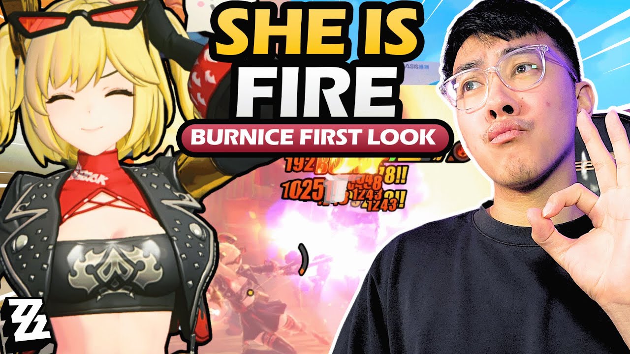 LET'S TRY OUT BURNICE FOR THE FIRST TIME!! | ZZZ 1.2 | First ...