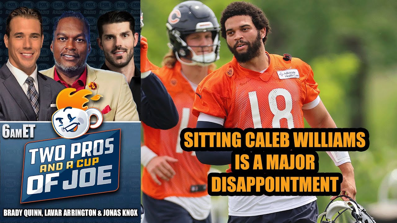 LaVar Arrington Says Not Playing Caleb Williams is Disappointing - YouTube