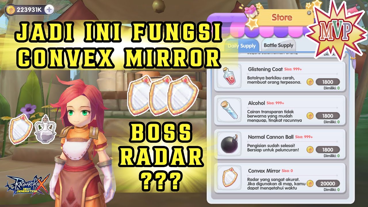 JADI INI FUNGSI & CARA PAKAI CONVEX MIRROR/BOSS RADAR ??? - YouTube