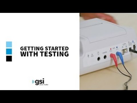 Tympanometer & Audiometer | GSI 39 Tutorial | Chapter 2 - Getting ...
