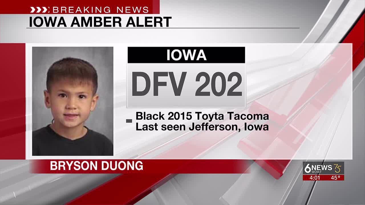 BREAKING: AMBER Alert issued for missing 7-year-old in Iowa - YouTube