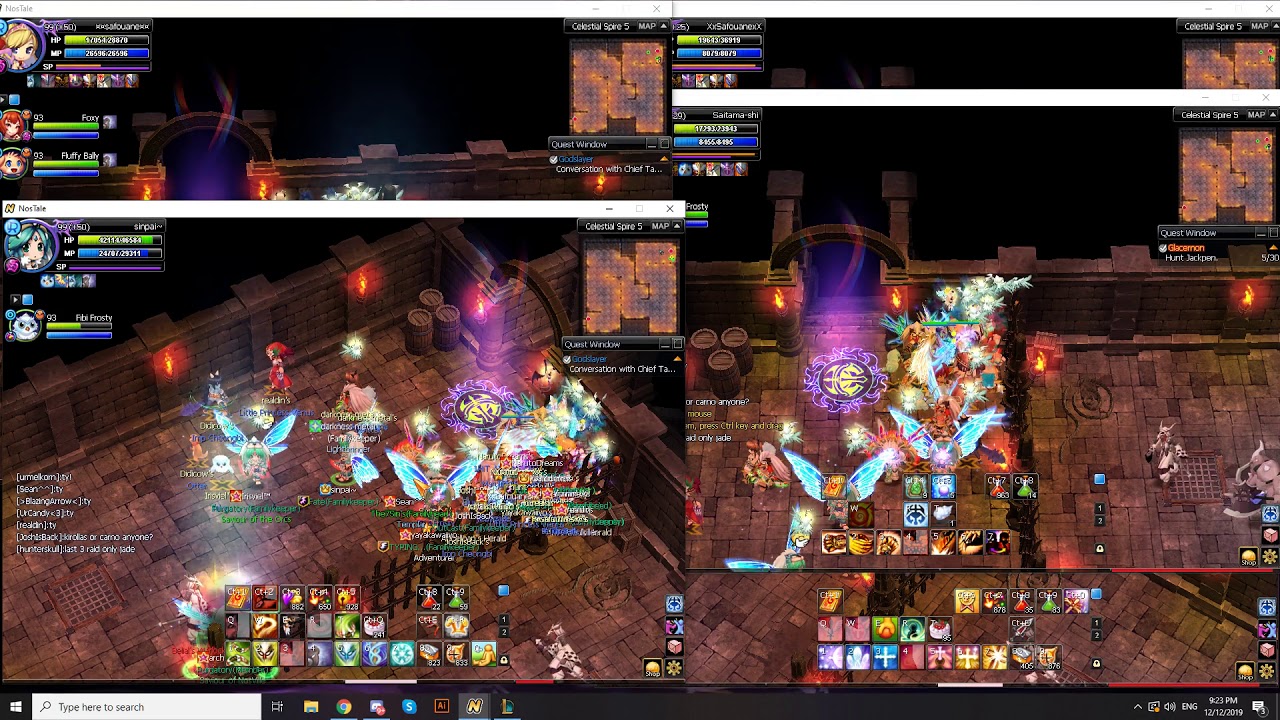 Nostale Uk 31 Belial raid box lucky opening - YouTube