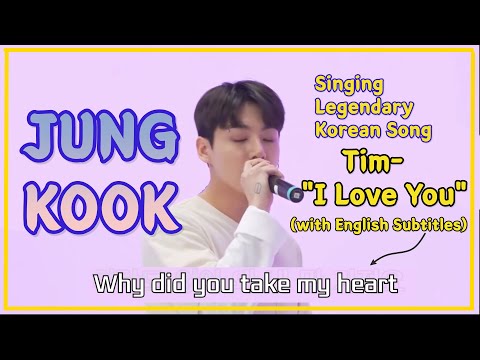 [Eng sub lyrics] Sweet Honey Voice~ Armys are melting, omg Jungkook-ah...