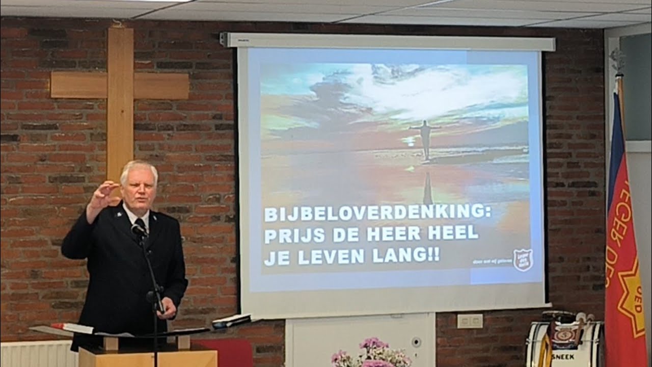 PRIJS DE HEER HEEL JE LEVEN LANG!! Sneek Leger des Heils 6-8-2023(Goos ...