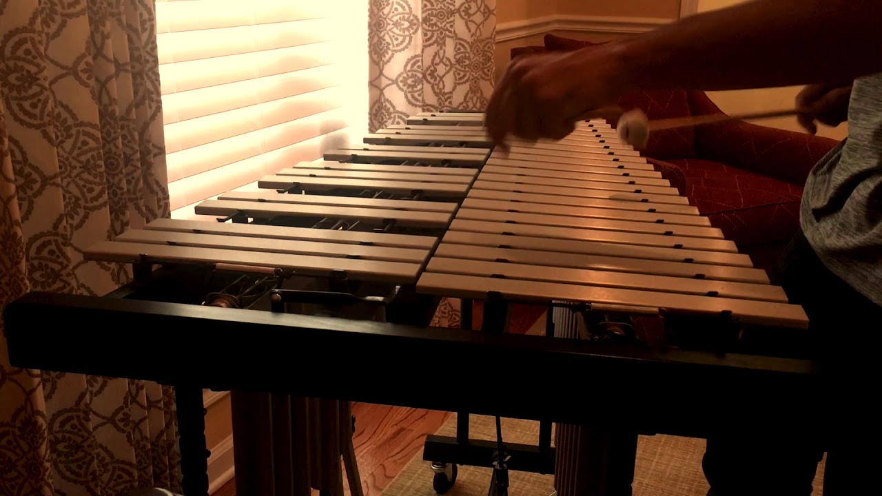"A Night In Tunisia" Improv Jazz Vibraphone Solo - YouTube
