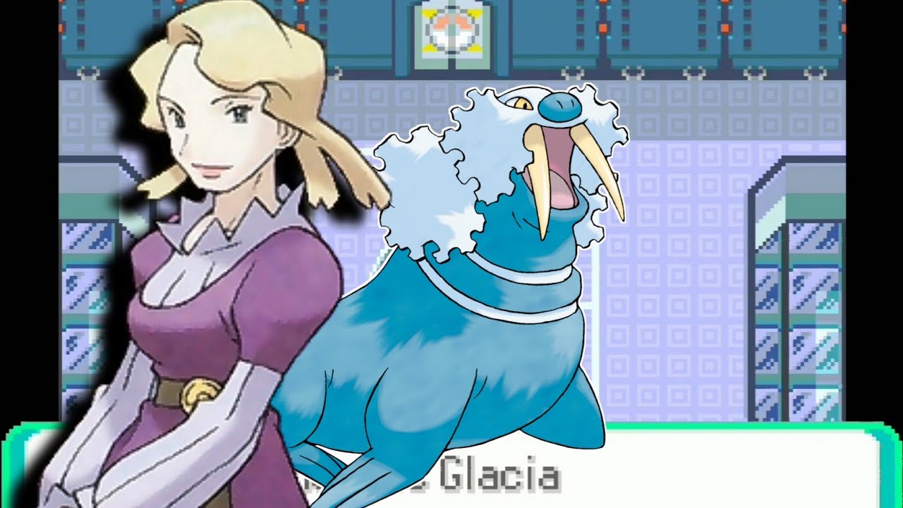 VS!! 3rd Elite Four Glacia - Pokemon Inclement Emerald - YouTube