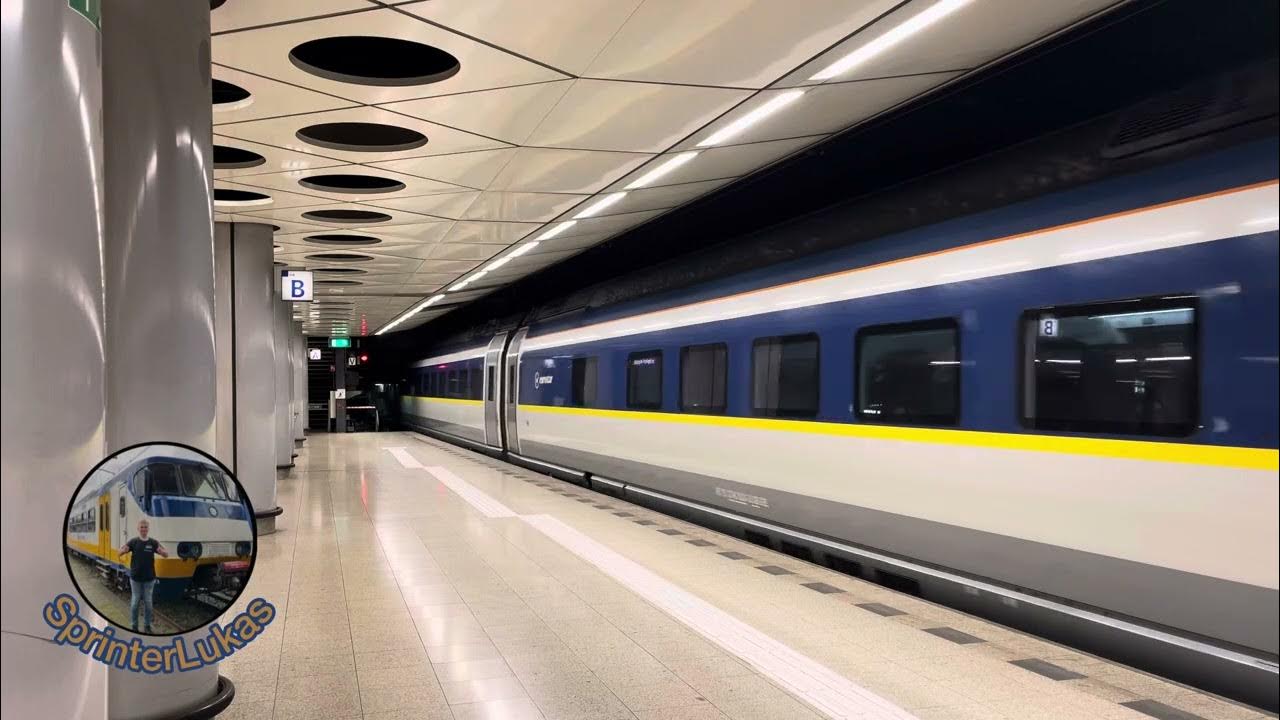 Echte Eurostar Vertrekt van Schiphol! - YouTube
