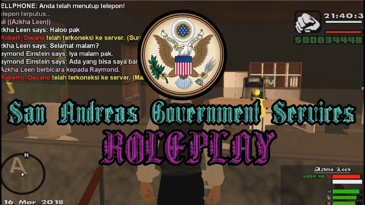 JGRP - San Andreas Goverment Services [RolePlay] - JogjaGamers GTA ...