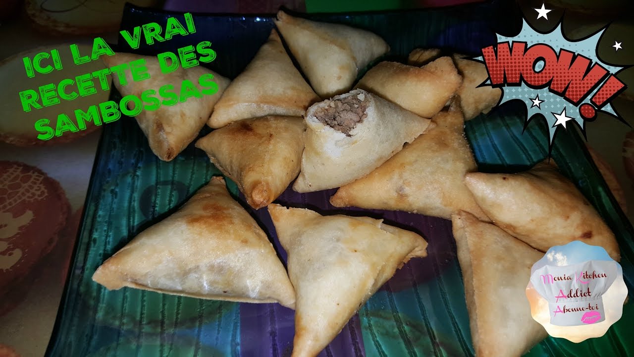 Recette des vrais Sambossas au boeuf. Recette comorienne. Facile et ...