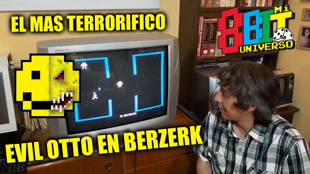 Berzerk en Atari 2600 y el terror de Evil Otto - YouTube