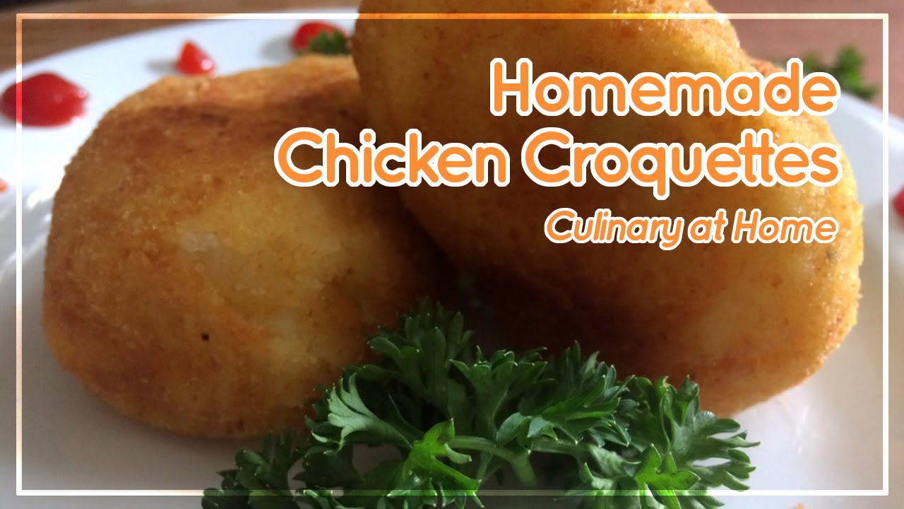 Homemade Indonesian Chicken Croquettes | Mama's Recipe - YouTube