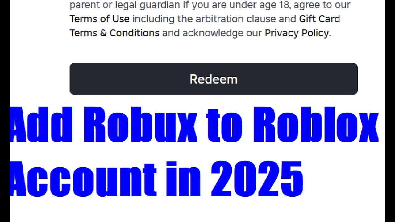 How to Add Robux to your Roblox Account! | ADDING ROBUX to Your Account ...