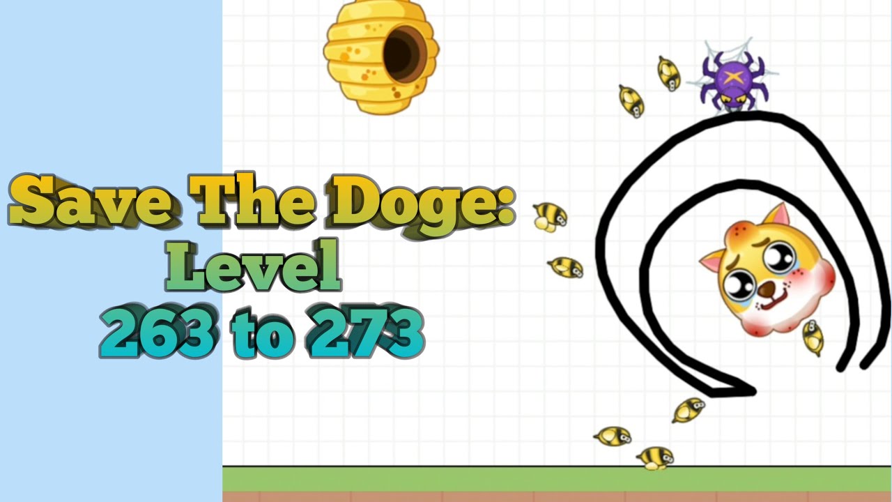 Save The Doge Game | Draw to Save The Doge | Doge Rescue | Logic Puzzle ...