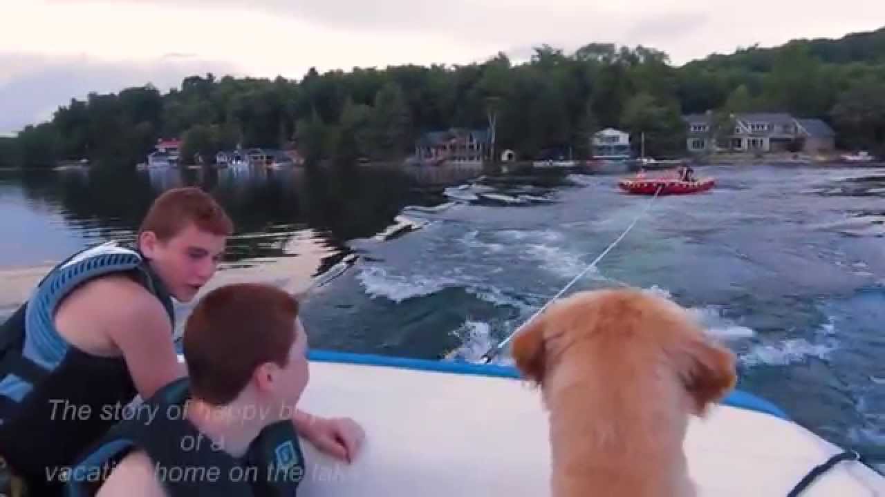 Lakeside Life on Lake Raponda in Wilmington, Vermont - YouTube