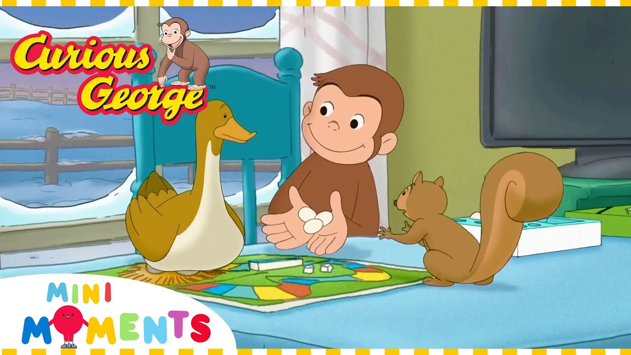 George and the Animal Party! 🎉🦆 | Curious George | 1 Hour Compilation ...