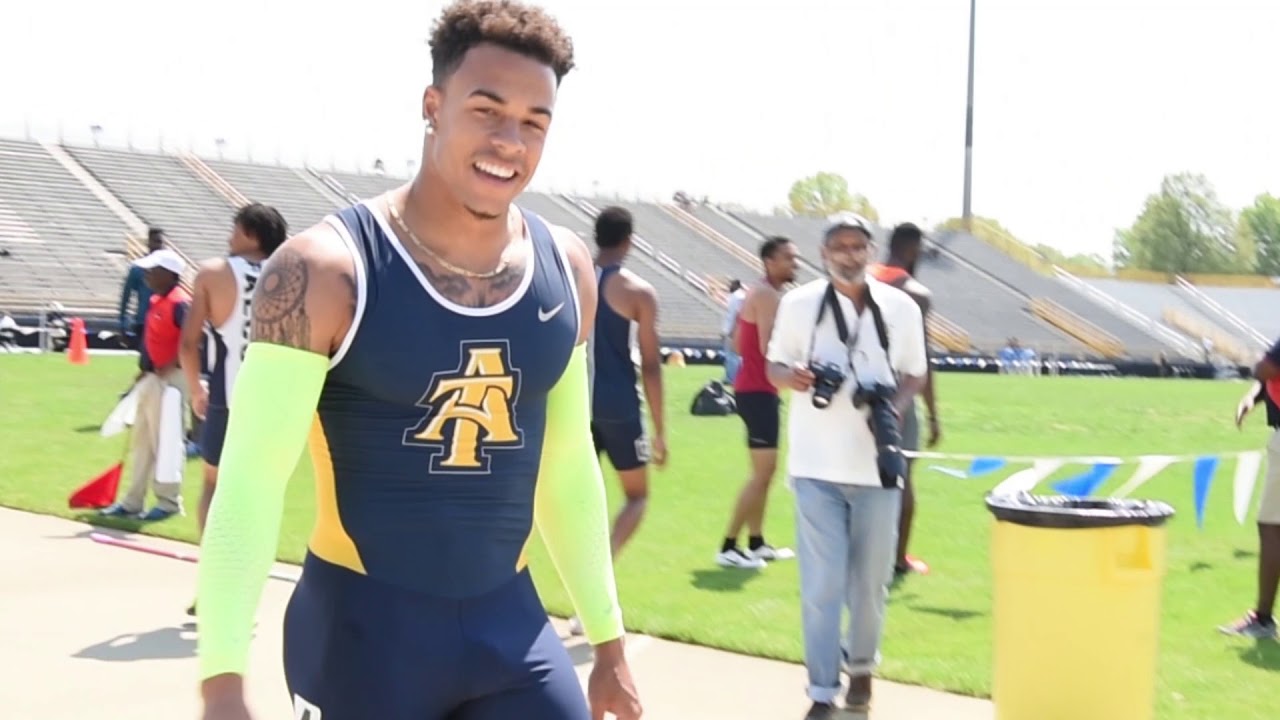 Chris Belcher runs a 9.99 on April 15, 2017 - YouTube