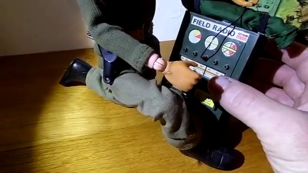 Action Man Field Commander et Field Radio - YouTube